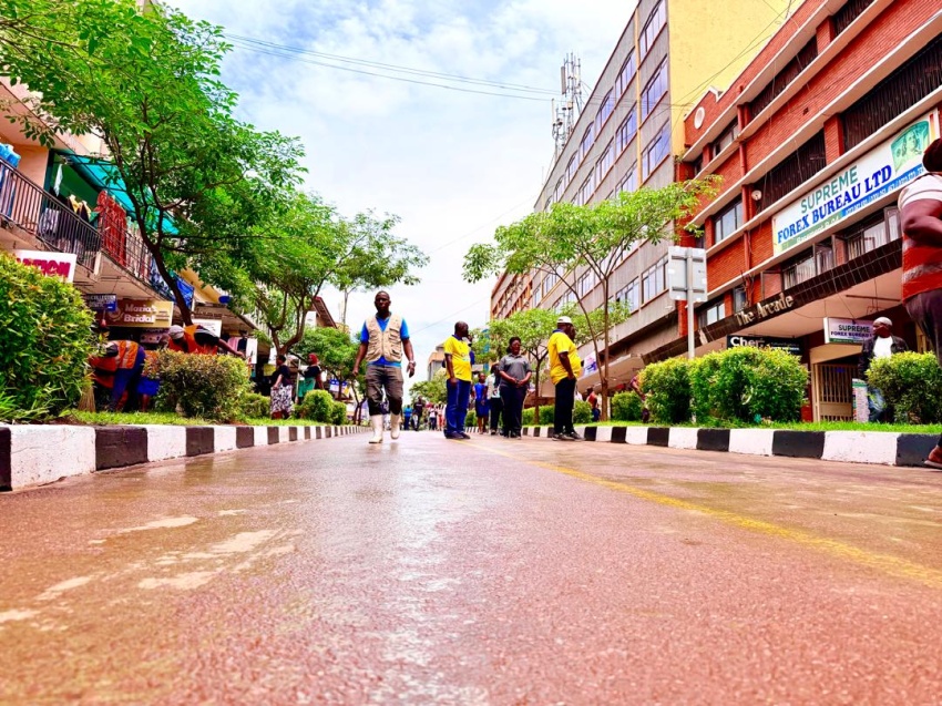 ROAD WASHING KICKS OFF AS KCCA STEPS UP CITY CLEANUP EFFORTS -KCCA ...